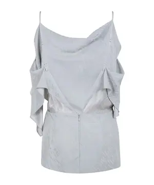 MAISON MARGIELA Folded Jacquard Top - Gray
