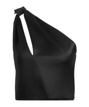 ALICEOLIVIA Piera One-shoulder Twisted Vest