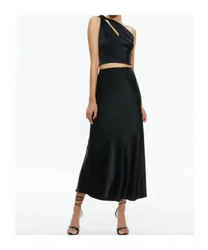 ALICEOLIVIA Piera One-shoulder Twisted Vest