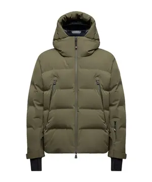 Moncler Zip-up Padded Hooded Snow Jacket
