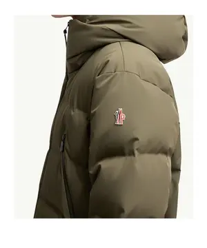 Moncler Zip-up Padded Hooded Snow Jacket