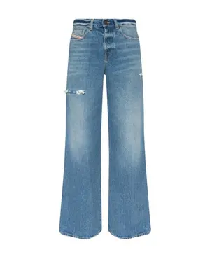 Diesel® Button Detailed Jeans For Women
