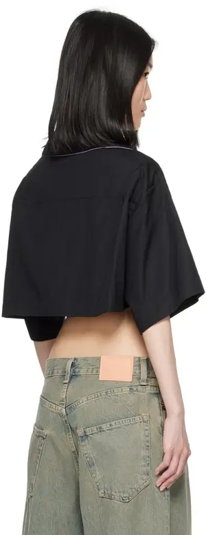 Palm Angels Cropped Shirt