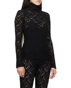 Chloé Fitted Turtleneck Knit Top