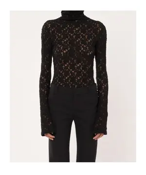 Chloé Fitted Turtleneck Knit Top