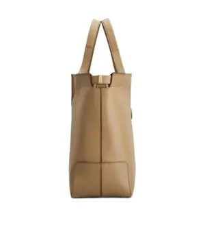 TOD'S Small Di Bag With Embossed Logo - Brown
