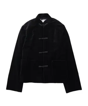 Comme Des Garçons Long Sleeve Casual Jacket With Japanese Knot Detail