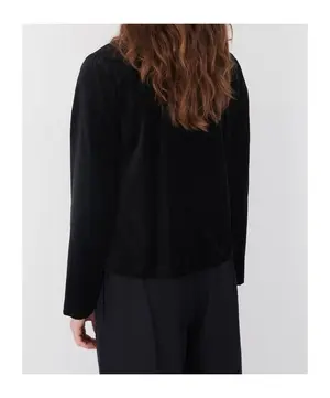 Comme Des Garçons Long Sleeve Casual Jacket With Japanese Knot Detail