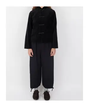 Comme Des Garçons Long Sleeve Casual Jacket With Japanese Knot Detail