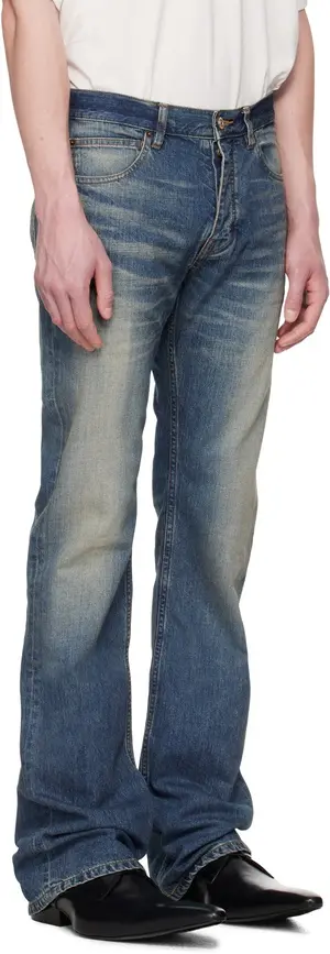 Balenciaga Straight-leg Jeans - Gray
