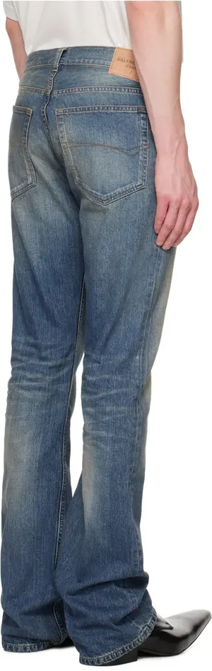 Balenciaga Straight-leg Jeans - Gray