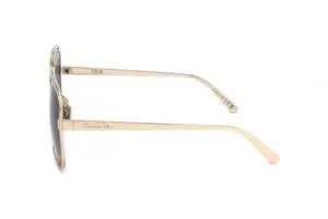 Dior Square Frame Sunglasses - Black