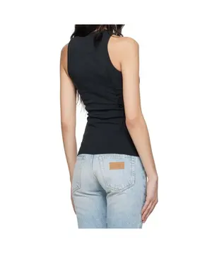 MAISON MARGIELA Asymmetrical Panel Tank Top