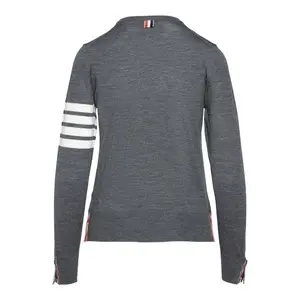 Thom Browne 4-bar Crewneck Knit Jumper