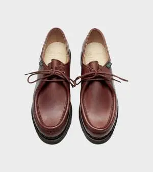 Paraboot Leather Lace-up Loafers