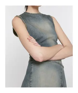 Acne Studios Sleeveless Denim Dress