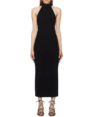 Khaite The Suzanne Ribbed Midi Dress