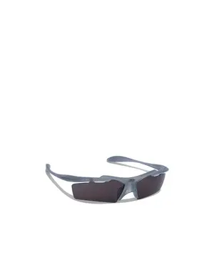 Balenciaga Turbo Rectangle Sunglasses - Grey