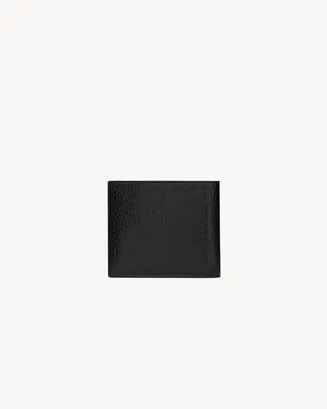 Saint Laurent Tiny Cassandre East/west Wallet - Black