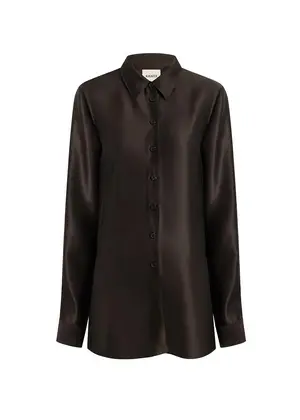 Khaite Auryn Long-sleeved Shirt