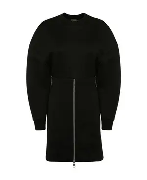 Alexander McQueen Long Sleeved Zip Up Dress
