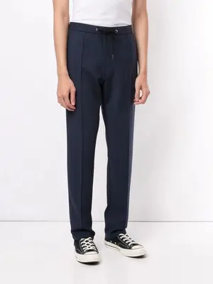 Kenzo Piped-trim Drawstring Waist Trousers