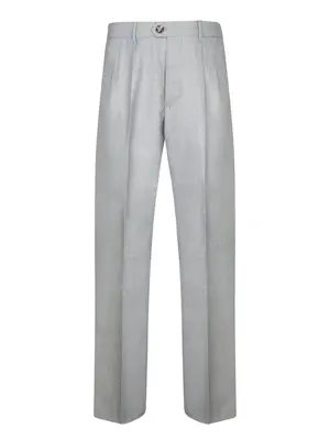 Brunello Cucinelli Brunello Cucinelli Pleated Tailored Trousers Grey