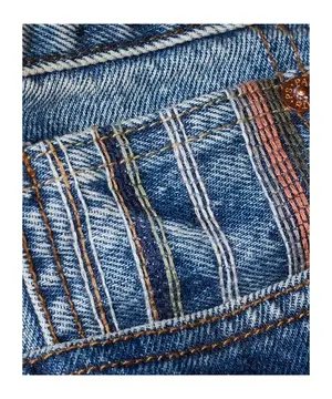 Paul Smith Relaxed Tapered-fit Vintage-wash Jeans - Blue