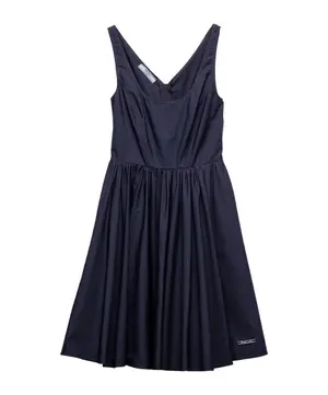 Prada Sleeveless Ruched Dress