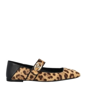 Valentino Garavani Leopard Print Ballerina Flats - Multicolor
