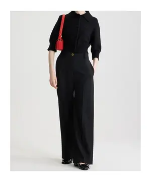 PATOU Buttoned-up Wool Cardigan