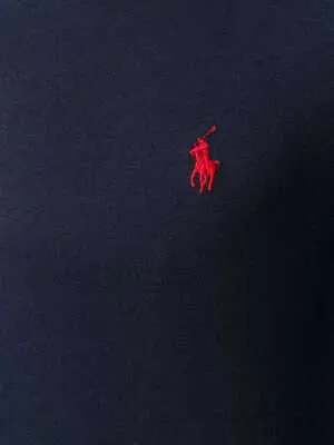 Polo Ralph Lauren Pony Embroidered Crewneck T-shirt - Black