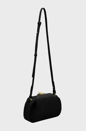 Yuzefi Mini Oyster Suede-finish Chain-link Tote Bag - Black