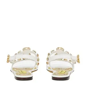 Dolce & Gabbana Embellished Flat Sandals