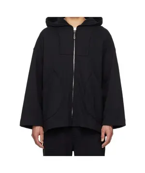 BODE Long Sleeve Zip Up Hoodie