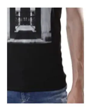 Emporio Armani Printed T-shirt - Black