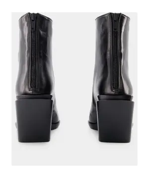 ANN DEMEULEMEESTER Pointed Toe Zip Up Boots