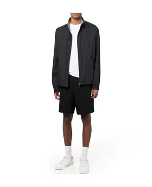 Zegna Reversible Zip-up Stand-collar Jacket
