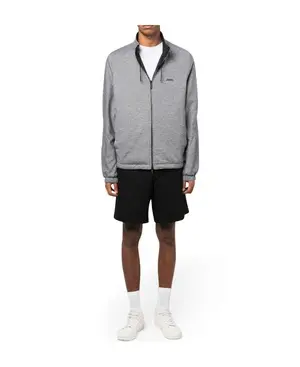 Zegna Reversible Zip-up Stand-collar Jacket