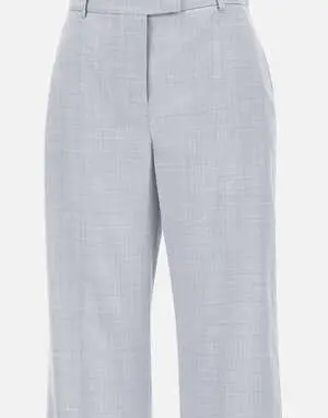 Eleventy Tailored Straight-leg Pants - Blue