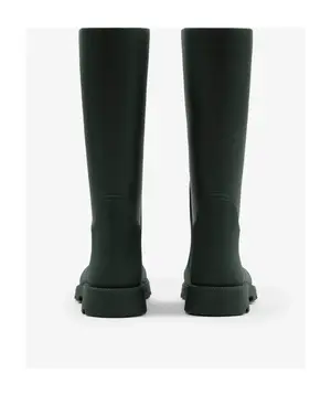 Burberry Pull On Rain Boots - Black