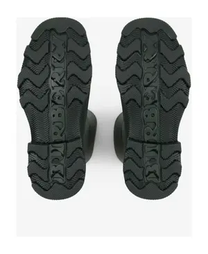 Burberry Pull On Rain Boots - Black