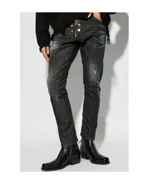 Dsquared2 Distressed Slim-fit Jeans