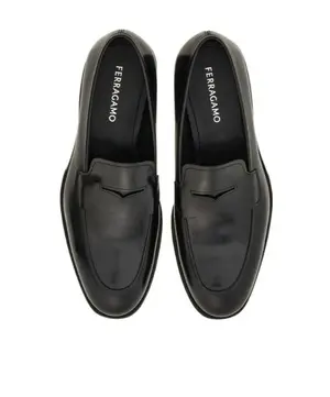 FERRAGAMO Penny Loafer - Black