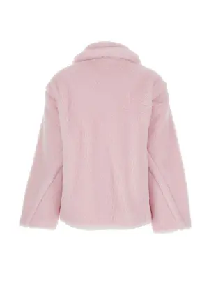 Max Mara Fuggito Button-up Coat - Pink