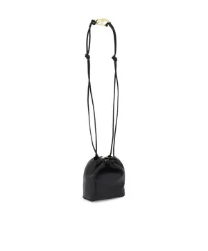 Valentino Garavani Vlogo Pouf Drawstring Mini Bucket Bag