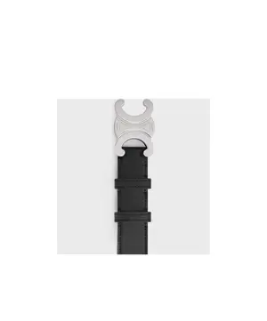 Celine Triomphe Belt - Black