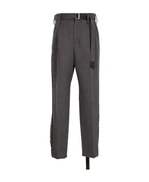 Sacai Logo Casual Pants