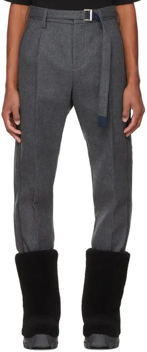 Sacai Logo Casual Pants