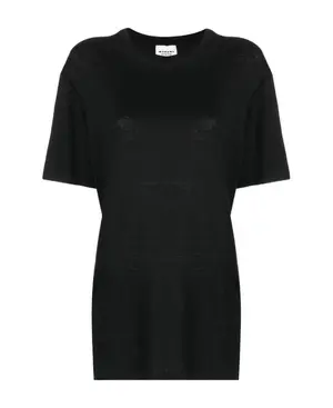 Isabel Marant Étoile Linen Crew-neck T-shirt